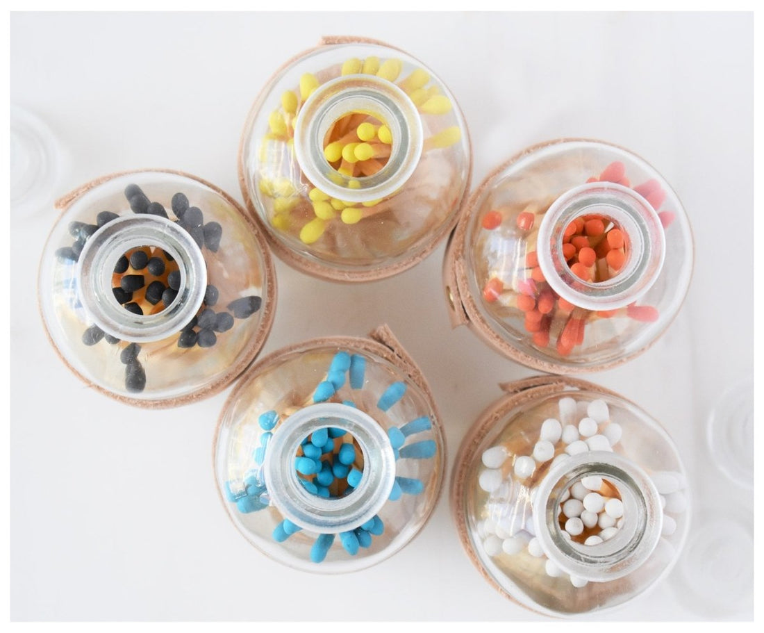 Colored Matches - Blue Tip – celina mancurti